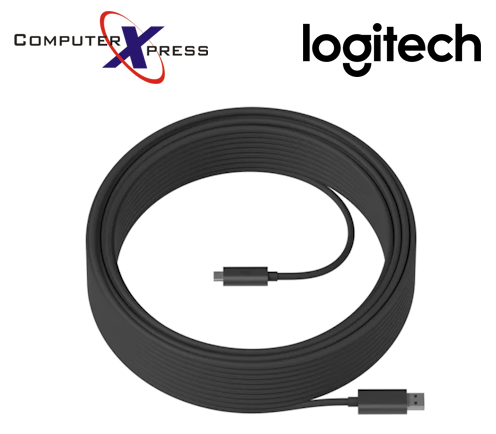 Logitech 25m USB Strong Cable (USB-A to USB-C)